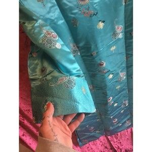 chinoiserie | Cheongsams & Qipaos | Vintage Chinoiserie Robe 7s Pure ...